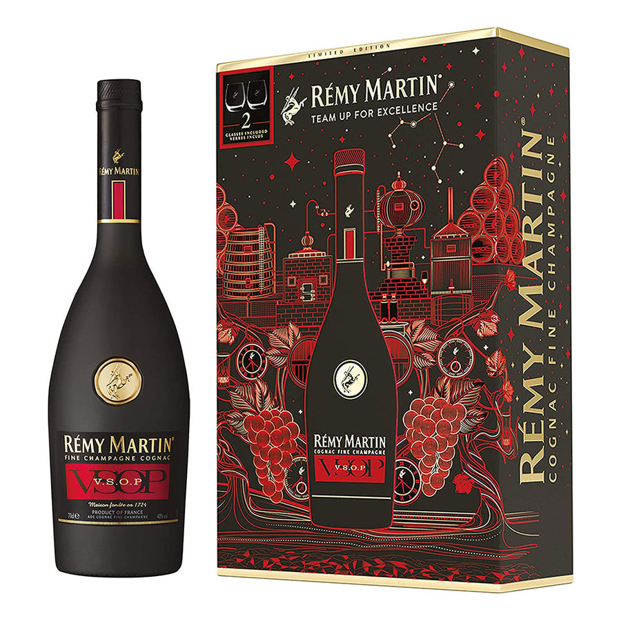 Remy Martin VSOP Fine Champagne Cognac Gift Set – Ultimate Drinks