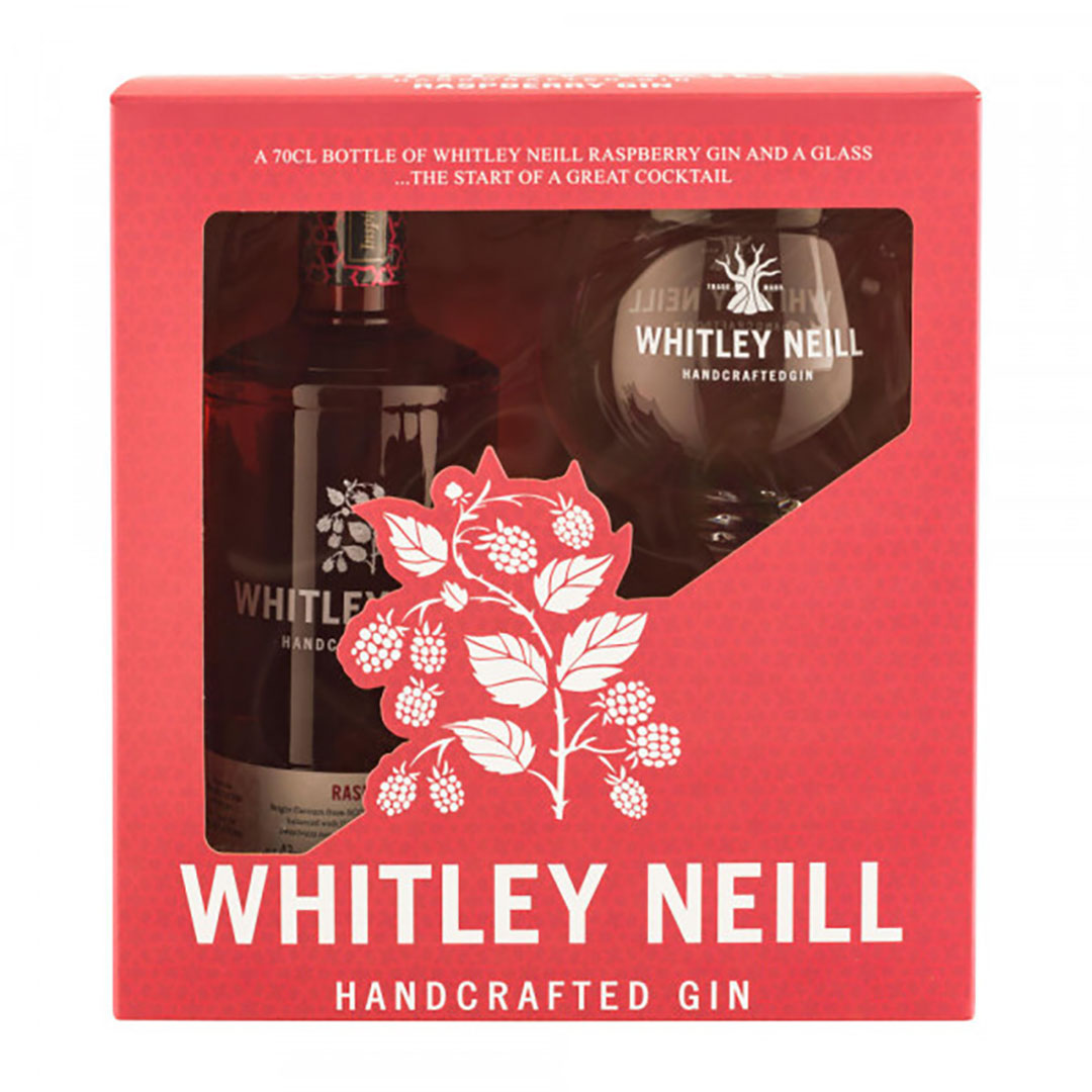 Whitley Neill Raspberry Gin Gift Set – Ultimate Drinks